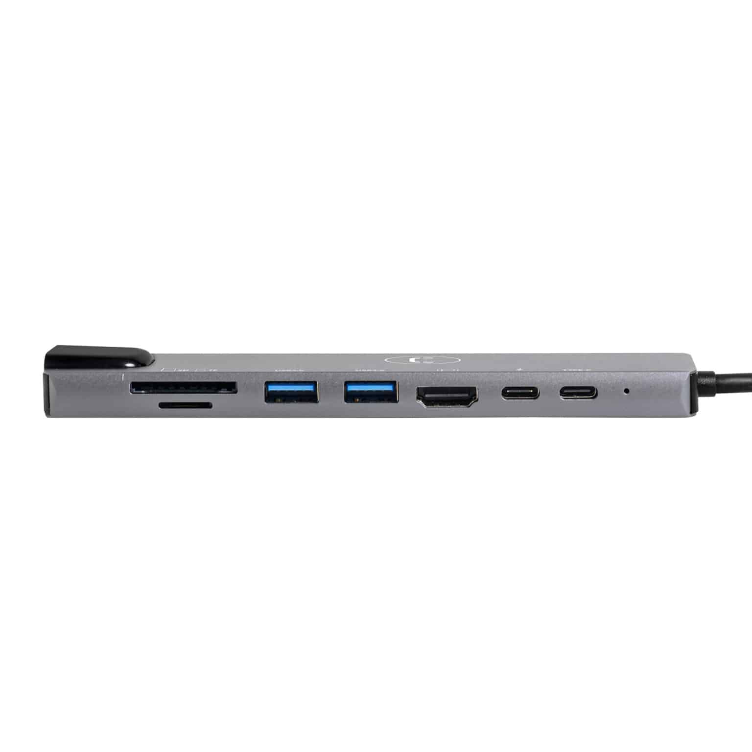 8-IN-1 TYPE C HUB HB1109GY | Unno Tekno